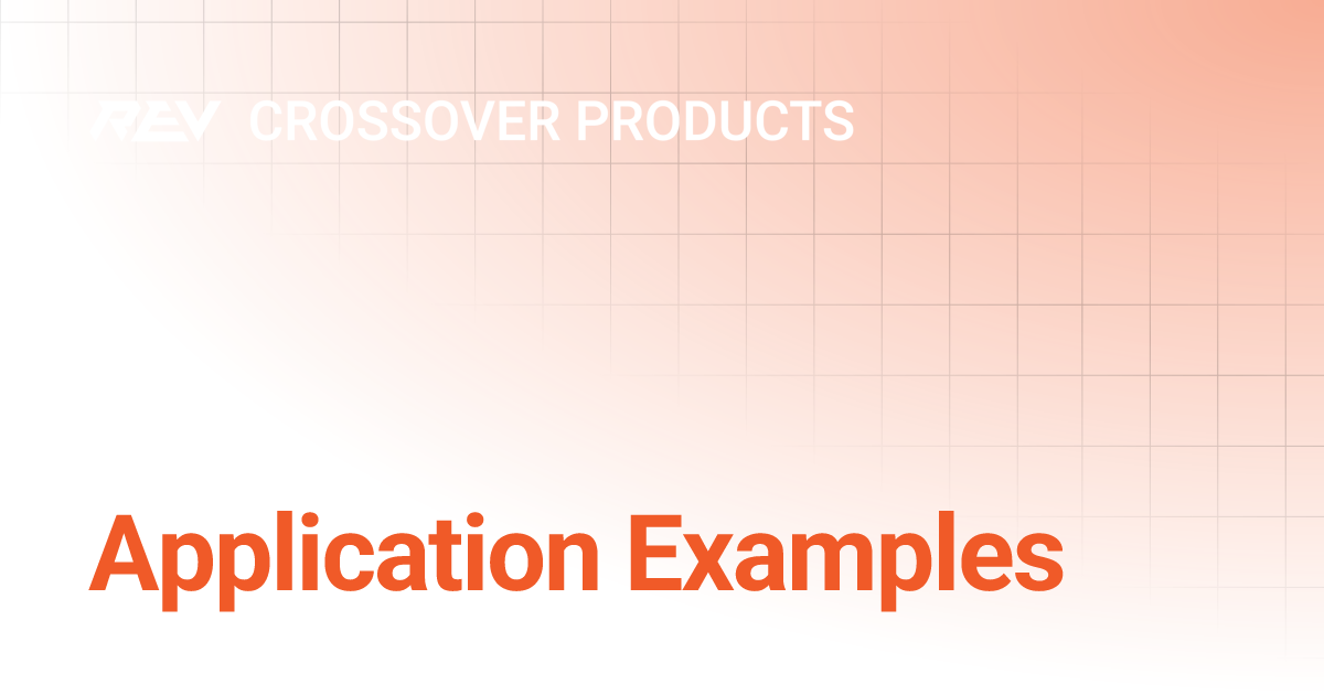 Application Examples | REV Robotics Documentation