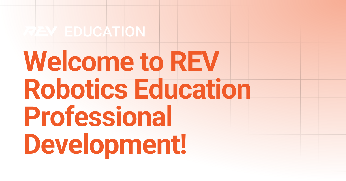REV Robotics 2025 / 2026 - New Releases, Updates, and Fun! - #503 by ...